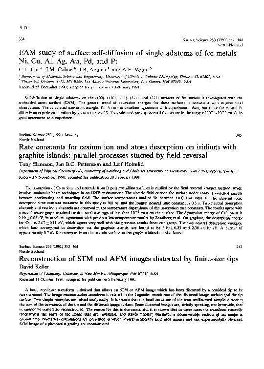 (PDF) Reconstruction of STM and AFM images distorted by finite-size tips