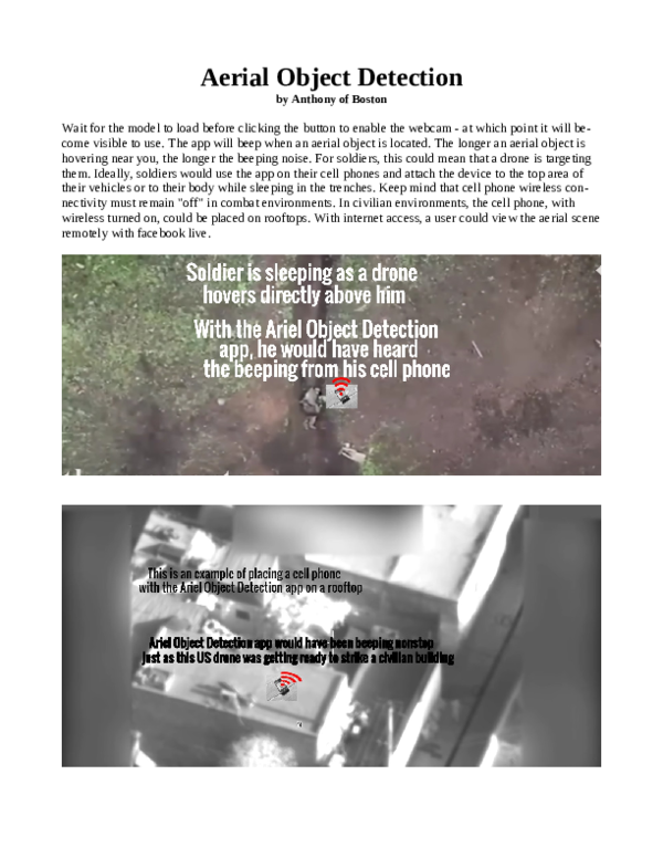 (DOC) Aerial Object Detection