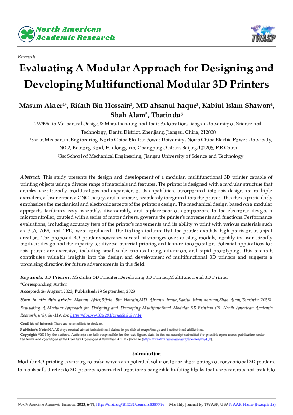 (PDF) Evaluating A Modular Approach for Designing and Developing ...
