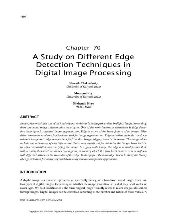 (PDF) A Study on Different Edge Detection Techniques in Digital Image Processing