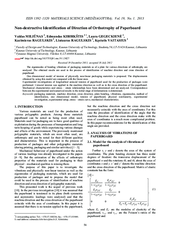 (PDF) Non-destructive Identification of Direction of Orthotrophy of ...