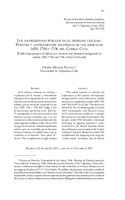(PDF) CMP (2022) REHJ, instrumentos públicos