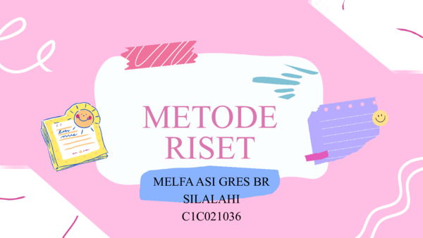 (PPT) Ppt Metode Riset