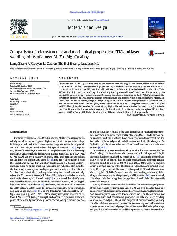 (PDF) Comparison of the Microstructure and Mechanical Properties of As-Cast A356/SiC MMC ...