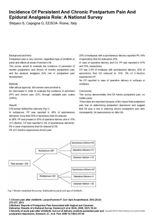 (PDF) An Unusual Presentation of Dense Unilateral Epidural Block and ...