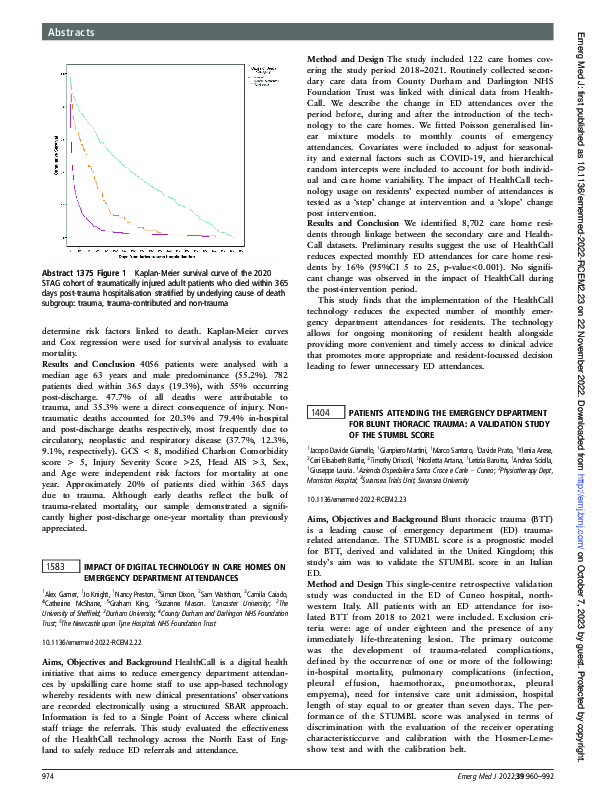 (PDF) 1404 Patients attending the emergency department for blunt thoracic trauma: a validation ...