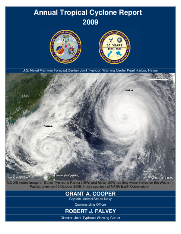 (PDF) Annual Tropical Cyclone Report 2011