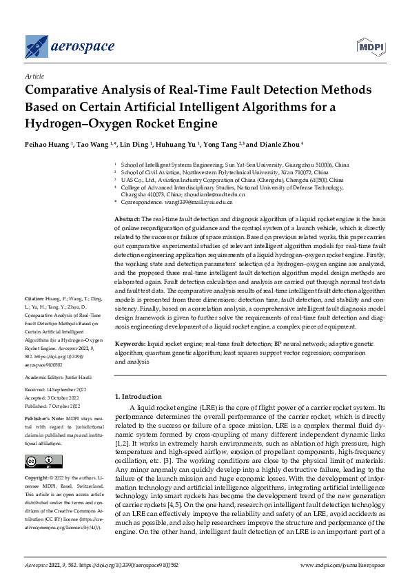 Pdf Comparative Analysis Of Real Time Fault Detection Methods Based