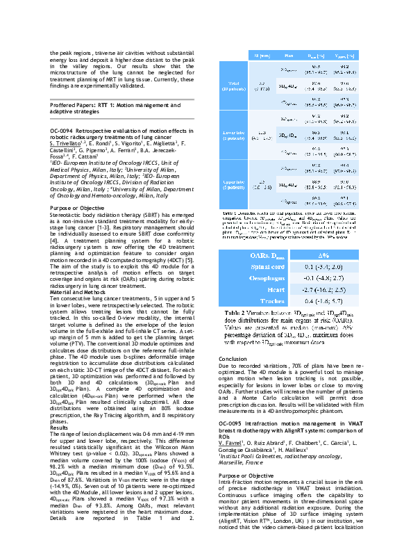 (PDF) OC-0095 Intrafraction motion management in VMAT breast ...