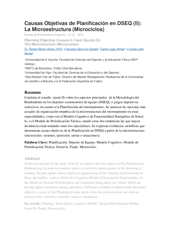 (PDF) Causas Objetivas de Planificación en DSEQ (II): La ...