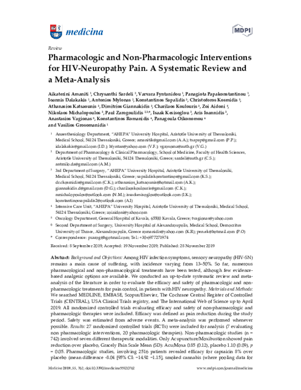 (PDF) Pharmacologic and Nonpharmacologic Interventions for Perioperative Anxiety in Patients ...