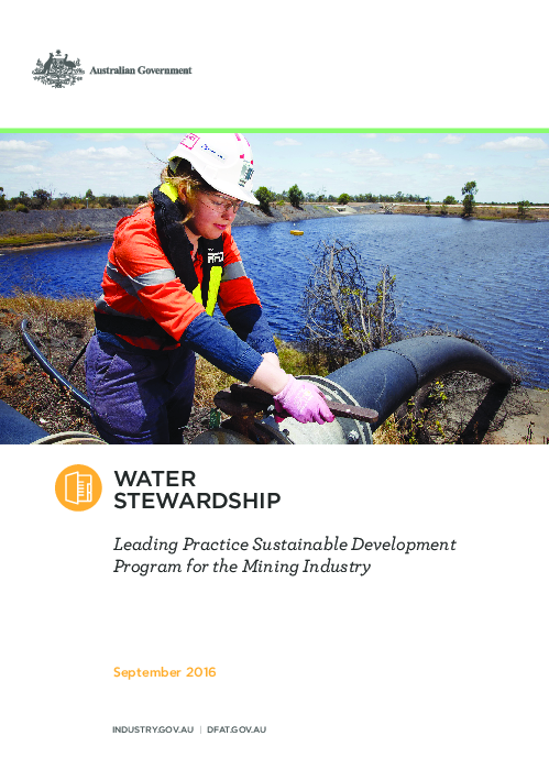 (PDF) Water Stewardship | P. Ingildsen - Academia.edu