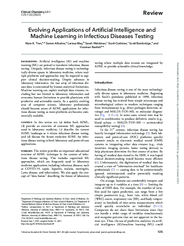 (PDF) Evolving Applications of Artificial Intelligence and Machine ...