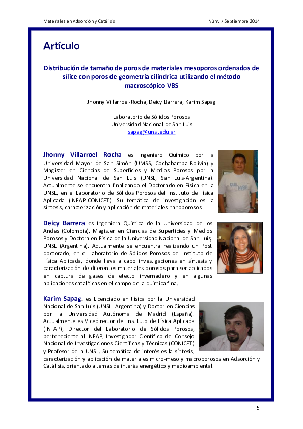 (PDF) Distribución de tamaño de poros de materiales mesoporos ordenados ...