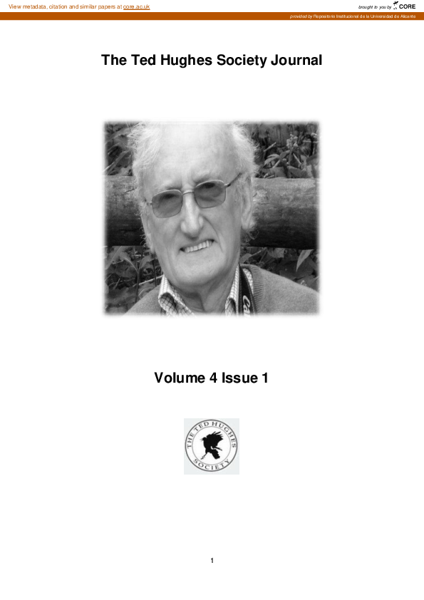 (PDF) A note on Ted Hughes and Jonathan Swift