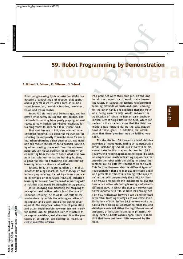 (PDF) Robot Program