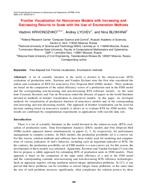 (PDF) Frontier Visualization for Nonconvex Models with Increasing and ...