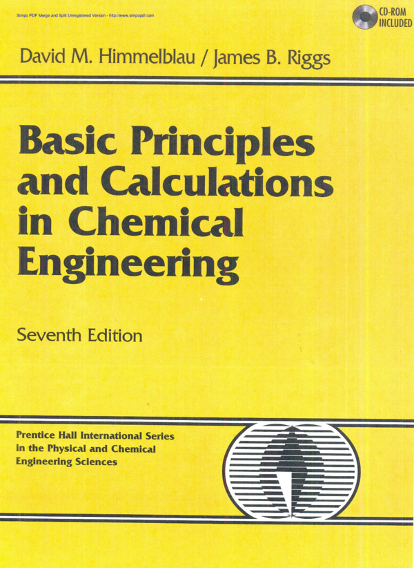 (PDF) Basic principles and calculations in chemical engineering Himmelblau