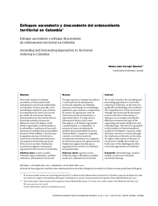 (PDF) Enfoque ascendente e enfoque descendente do ordenamento ... (PDF) Enfoque ascendente e enfoque descendente do ordenamento ...