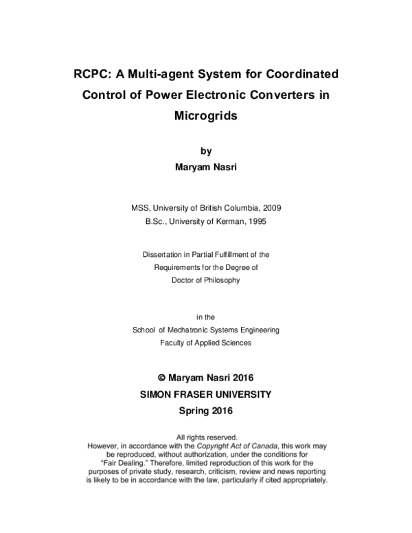 (PDF) RCPC: A Multi-agent System for Coordinated Control of Power Electronic Converters in ...