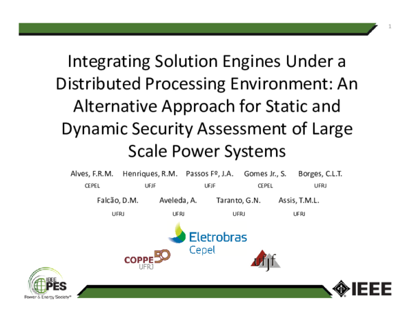 (PDF) Integrating solution engines under a distributed processing environment: An alternative ...