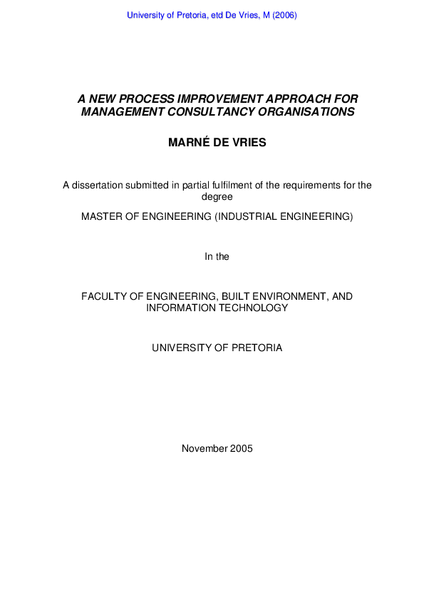 (PDF) University of Pretoria