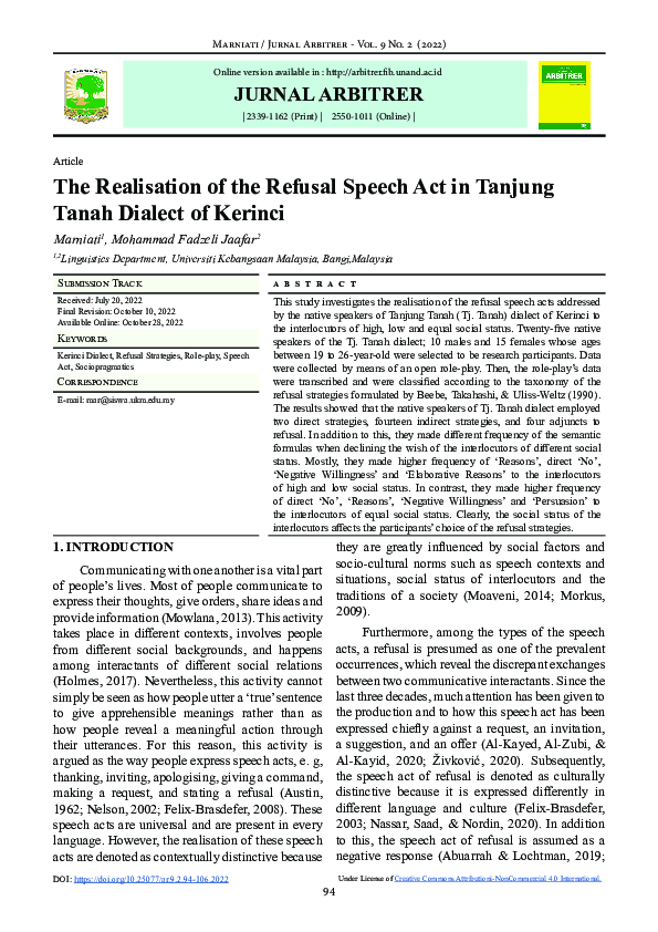 (PDF) Kinship of The Dayak Maanyan and Dayak Halong Languages in South ...