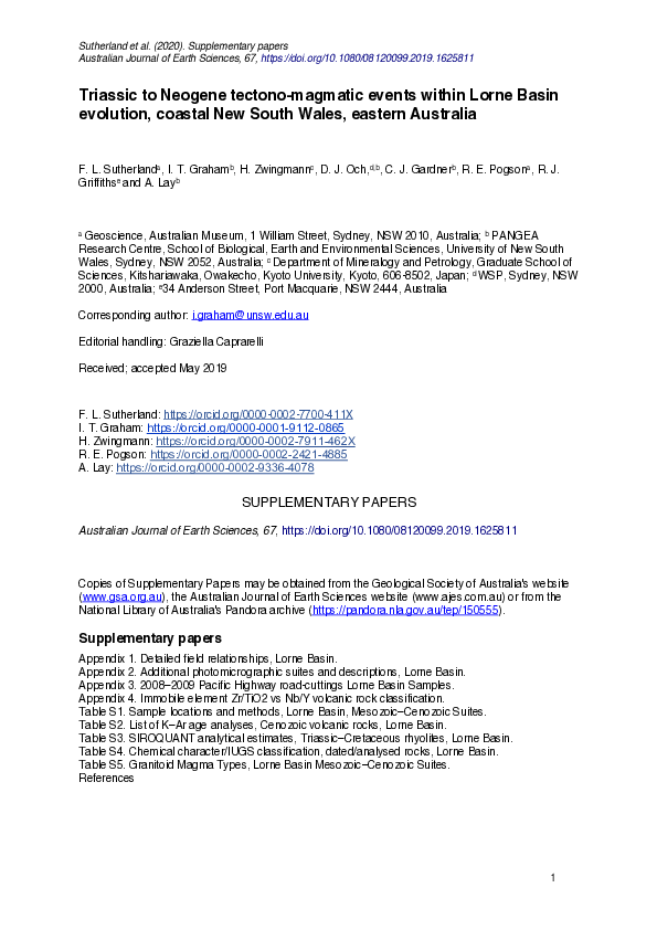 (PDF) Triassic to Neogene tectono-magmatic events within Lorne Basin ...