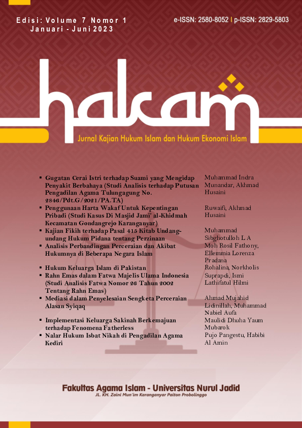 (PDF) Mediasi Dalam Penyelesaian Sengketa Perceraian Alasan Syiqaq