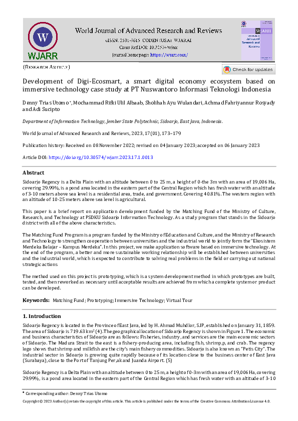 (PDF) Development of Digi-Ecosmart, a smart digital economy ecosystem based on immersive ...