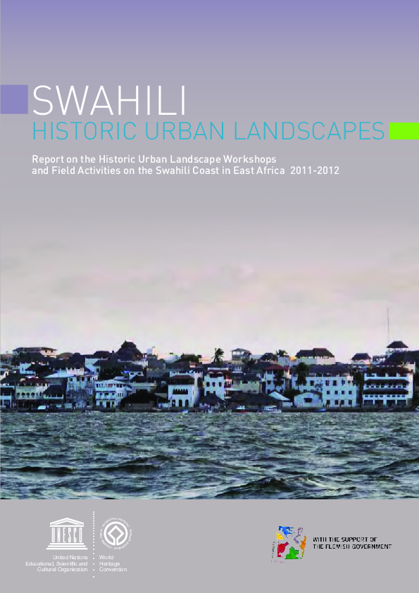 (PDF) hiStoric urban landScapeS