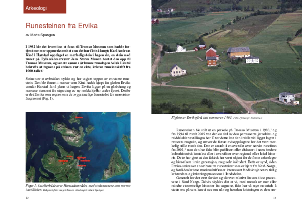 (PDF) Spangen 2023 Runesteinen fra Ervika