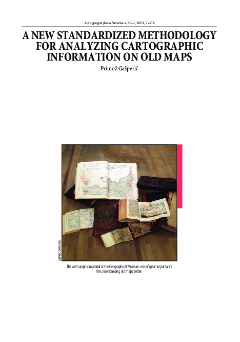 (PDF) A new standardized methodology for analyzing cartographic ...