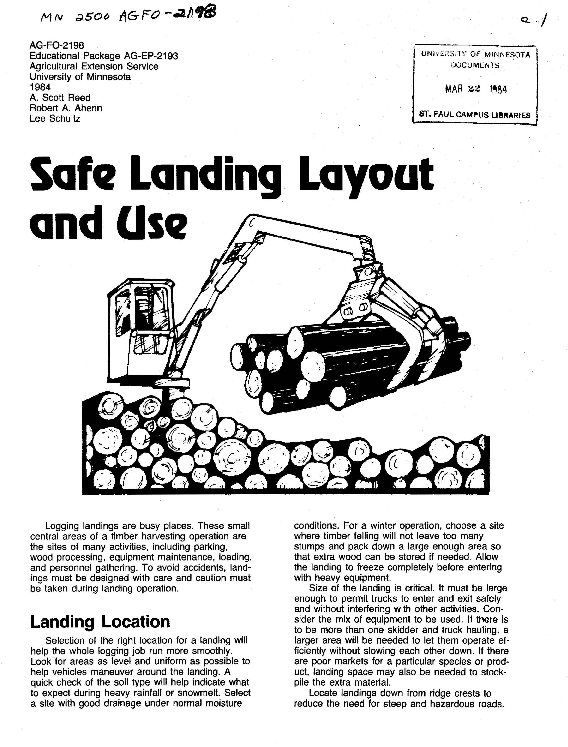 (PDF) Safe landing layout and ise