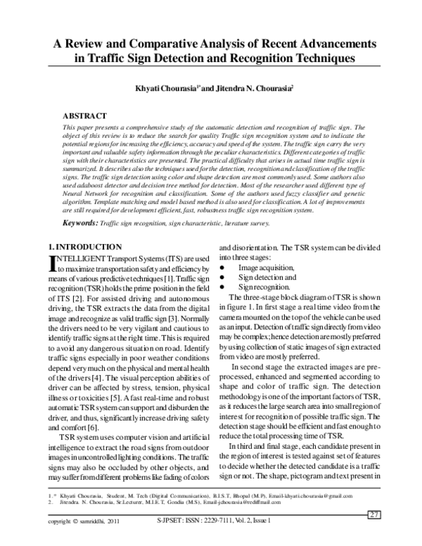 Pdf A Review And Comparative Analysis Of Recent Advancements In