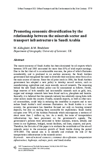 (PDF) Promoting economic diversification by the relationship between ...