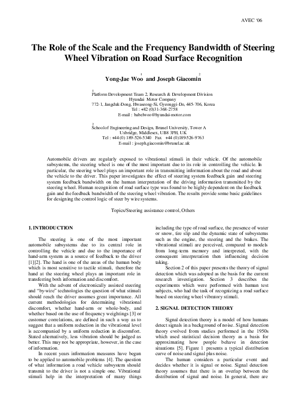 (PDF) The role of the scale and the frequency bandwidth of steering ...