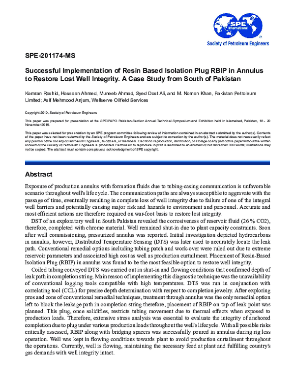 (PDF) SPE-201174-MS Successful Implementation of Resin Based Isolation ...