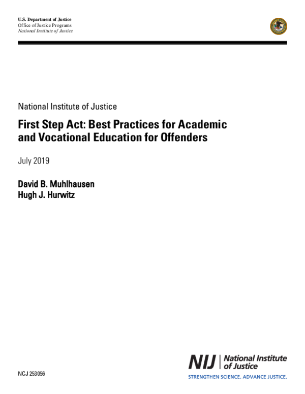 (PDF) First Step Act