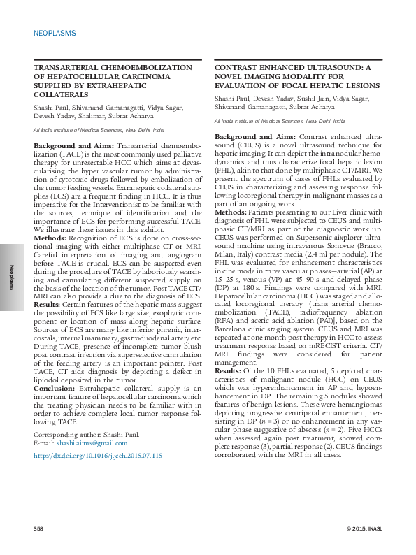 (PDF) Contrast Enhanced Ultrasound: A Novel Imaging Modality for ...