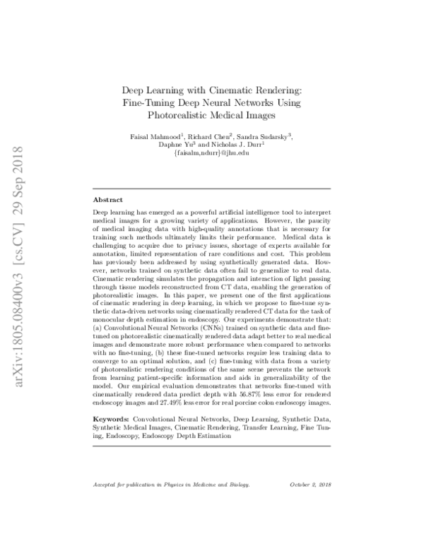 Pdf Fine Tuning Cnns With Photorealistic Rendering 7560