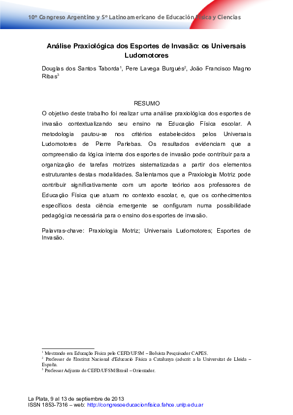 (PDF) Construção de exemplos didáticos para o ensino do voleibol a ...