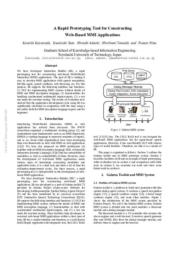 (PDF) A rapid prototyping tool for constructing web-based MMI applications