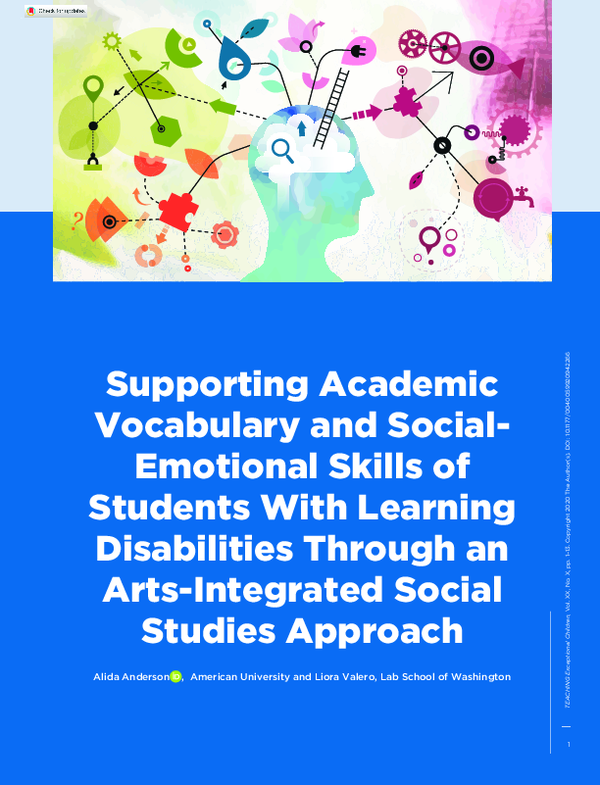 (PDF) Supporting Academic Vocabulary and Social-Emotional Skills of ...