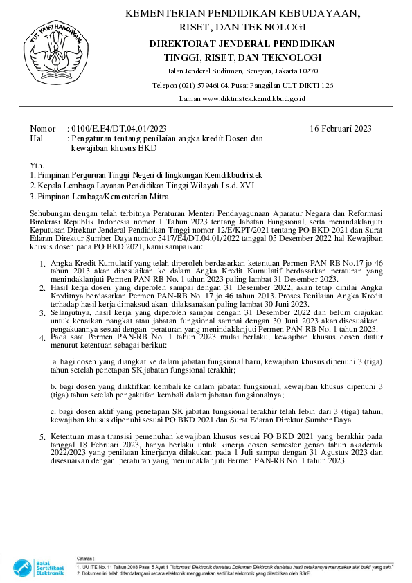 (PDF) KEMENTERIAN PENDIDIKAN KEBUDAYAAN, RISET, DAN TEKNOLOGI