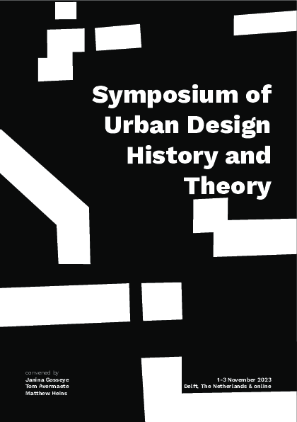 (PDF) Symposium of Urban Design History and Theory