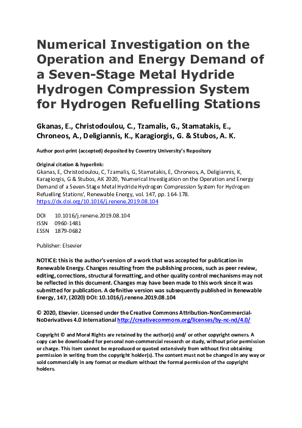 (PDF) Numerical investigation on the operation and energy demand of a ...