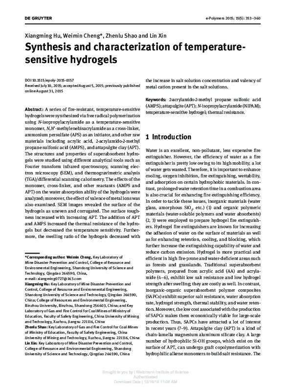 (PDF) Synthesis and Characterization of Temperature Controlled SnO2 ...