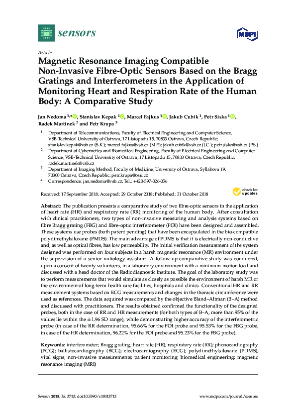 (PDF) Magnetic Resonance Imaging Compatible Non-Invasive Fibre-Optic ...