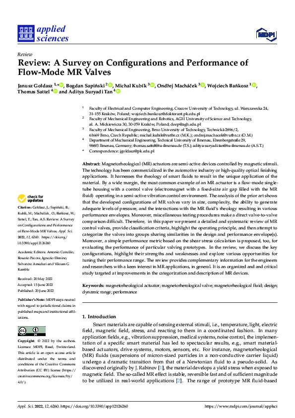 (PDF) Review: A Survey on Configurations and Performance of Flow-Mode ...